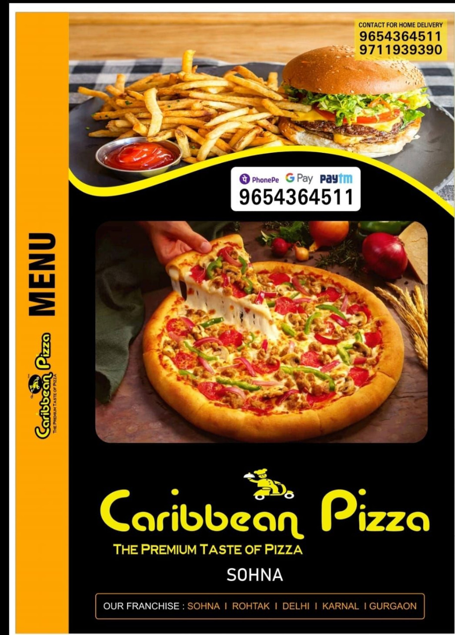 Our Menu – CARIBBEAN PIZZA